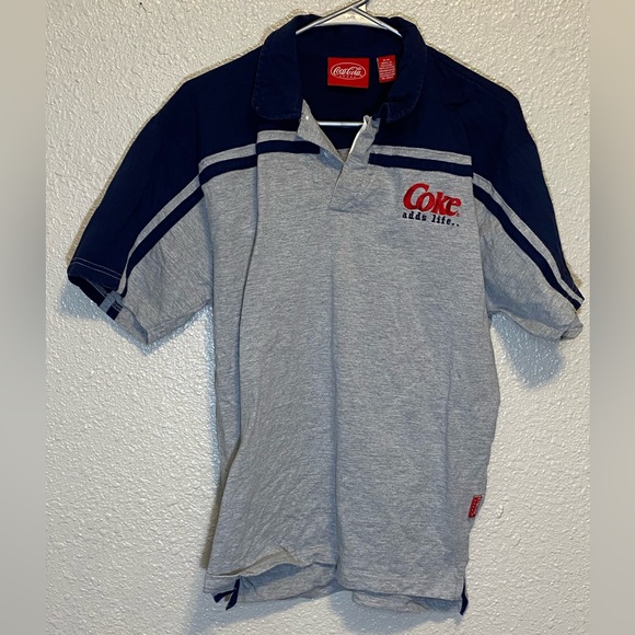 Coca Cola | Shirts | Vintage Coca Cola Polo Shirt Medium | Poshmark